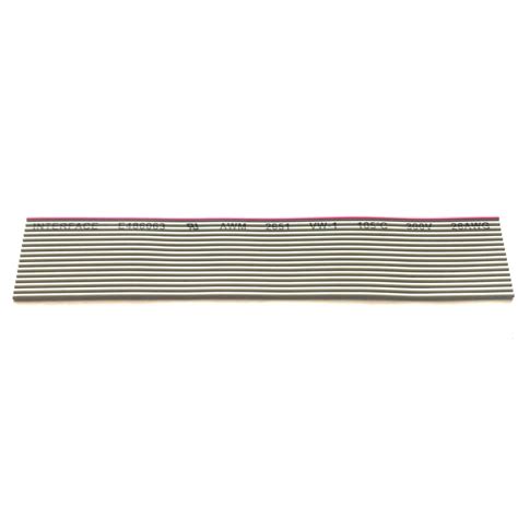 Flat Ribbon Cable 10 Core 1mm Grey