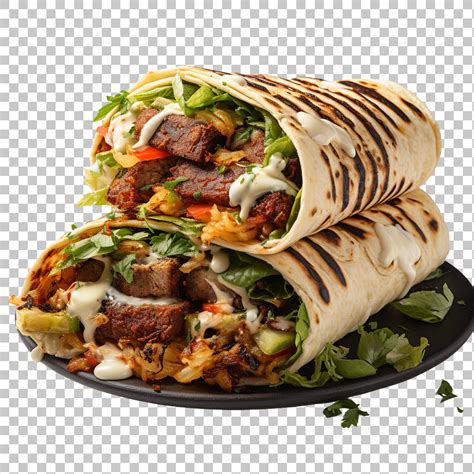 Chicken Shawarma Middle Eastern Wrap Food Png Middle Eastern Cuisine