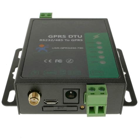 Housing Module With RS RS Serial GSM GPRS DTU Model USR GPRS Cablematic