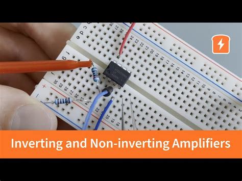 Operational Amplifier Breadboard The Op Amp Circuit Which Produces