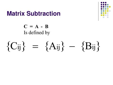 PPT Matrix Algebra Basics PowerPoint Presentation Free Download ID