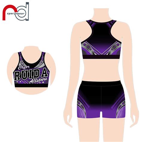 Colorful Custom Cheer Practice Wear Cheerleading Practice Wear Cheer