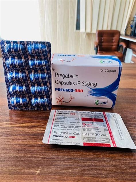 Pregabalin Capsule 300mg At ₹ 350 Box प्रीगाबालिन In Ambala Id 2852556294997