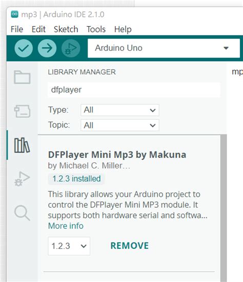 Arduino Dfplayer Mini Mp