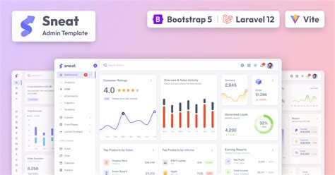 Sneat Dashboard Pro Laravel 12