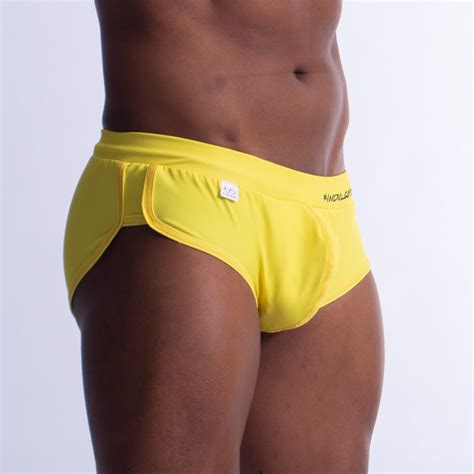 Fruity Classic Mens Swimwear Bulge And Bum