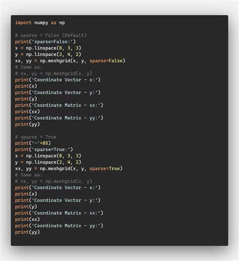 NumPy Meshgrid A Simple Guide With Video Be On The Right Side Of Change