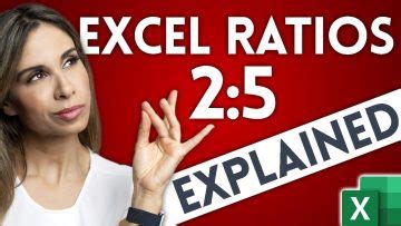 How To Calculate Ratios In Excel Xelplus Leila Gharani