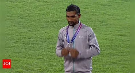 Asian Athletics Championship Indias Abhishek Pal Wins Bronze In 10000m Walk More Sports News