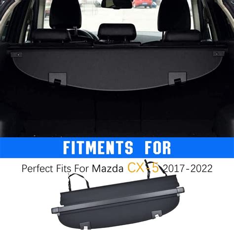 Kedakeji Cubierta De Carga Para Maletero Compatible Con Mazda Cx 5 2017 2018 2019 2020 2021 2022