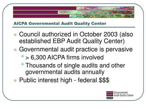 PPT The Latest On Audit Quality Governmental And NPO Audits PowerPoint Presentation ID 5196944