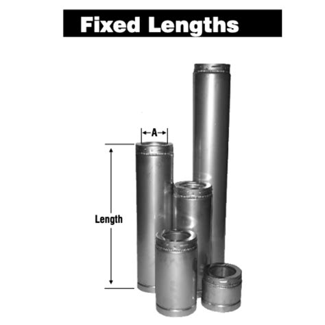 4 Insulated Chimney Pipe 24 Flame Innovation