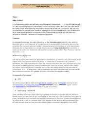 ICT Lab Docx IITU IKT Information Communication Technologies Lab Submission Name Date