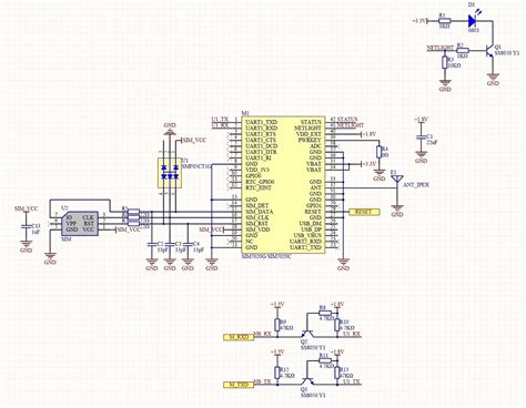 M Stack NB IoT Wireless Communication Module International Multi Band Support SIM G Alexnld