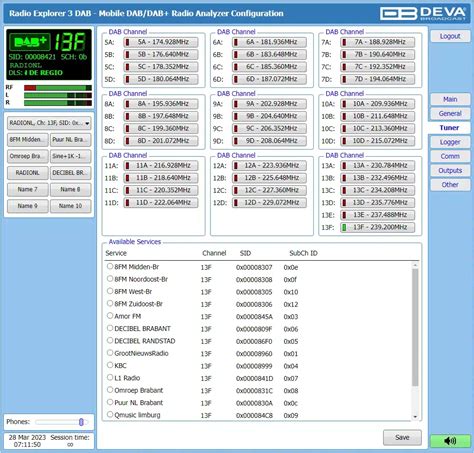 Deva Broadcast Radio Explorer III Mobile DAB Radio Analyzer ProFM Broadcast