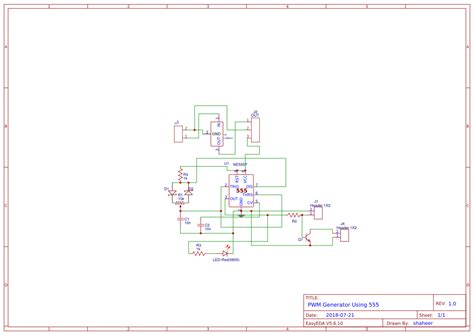 Pwm Generator Using 555 Resources Easyeda