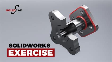 Solidworks Exercise 28 Solidworks Tutorial Solidcad Solidworks