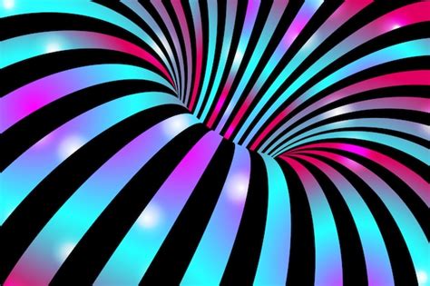 Premium Vector Colorful Abstract Wavy Stripes Background