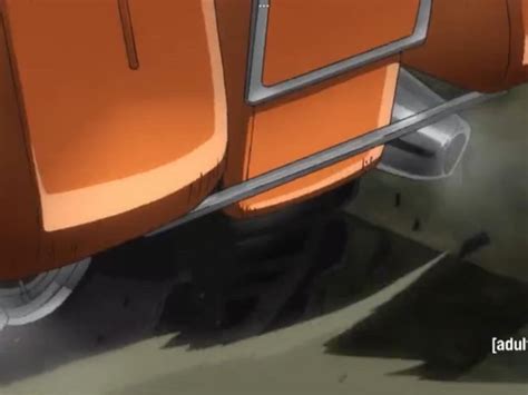 Lupin Iii Part V Episode 15 Fujiko Mine Motorcycle Get A Flat Tire