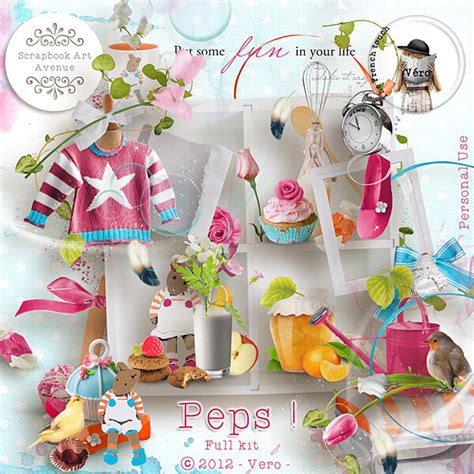 Скрап-набор Peps!. Обсуждение на LiveInternet - Российский Сервис ...