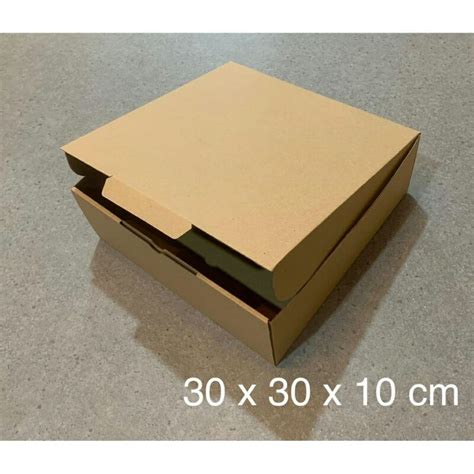 Jual Kardus 30x30x10 Die Cut Karton Coklat Packaging Shopee Indonesia