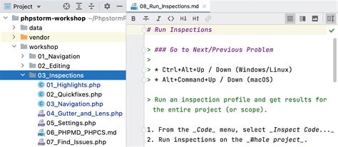 Editor Basics PhpStorm Documentation