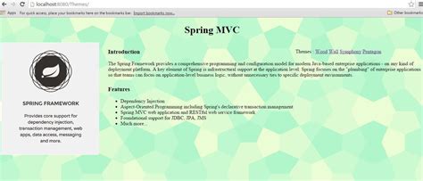 Spring MVC Themes How To Use Spring MVC Themes Edureka