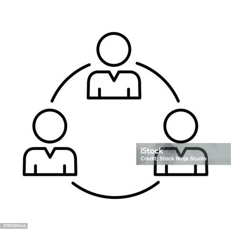팀워크 라인 아이콘입니다 팀워크 비즈니스 기획 전략 마케팅 리더십 회의 개발에 대한 스톡 벡터 아트 및 기타 이미지 개발 경영자 계획 Istock