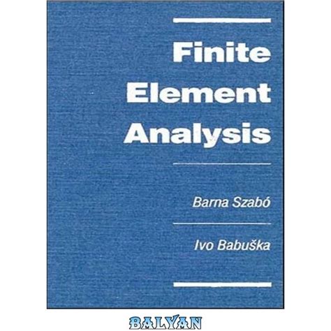 خرید و قیمت دانلود کتاب Finite Element Analysis ترب