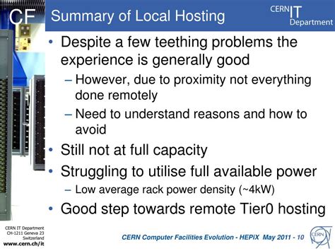 PPT CERN Computer Facilities Evolution PowerPoint Presentation Free Download ID 4655702