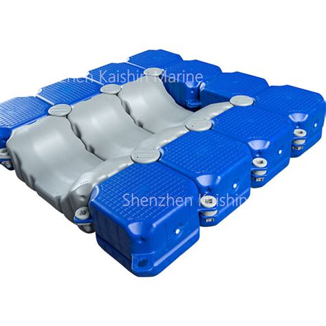 Modular Hdpe Floating Cube Dock Plastic Floating Walkway Pontoon Bridge For Yacht Boat Ship