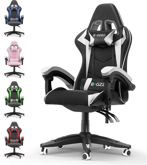Bigzzia Gaming Chair Ergonomic Game Chairs With Headrest