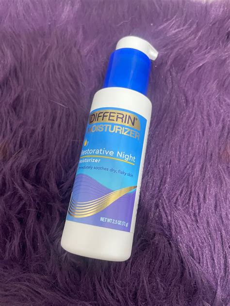 Differin Restorative Night Moisturizer Beauty And Personal Care Face