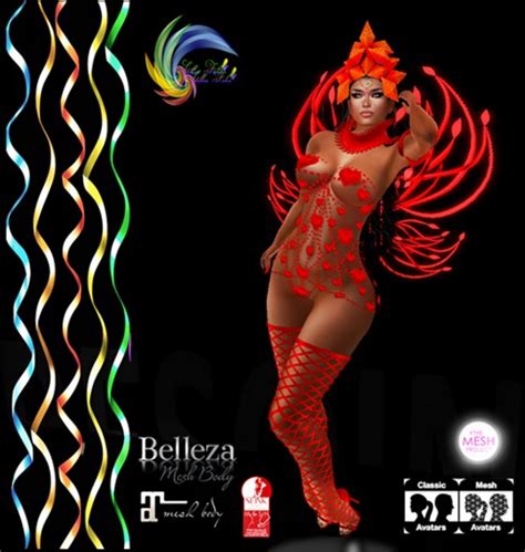 Second Life Marketplace Ml Red Hot