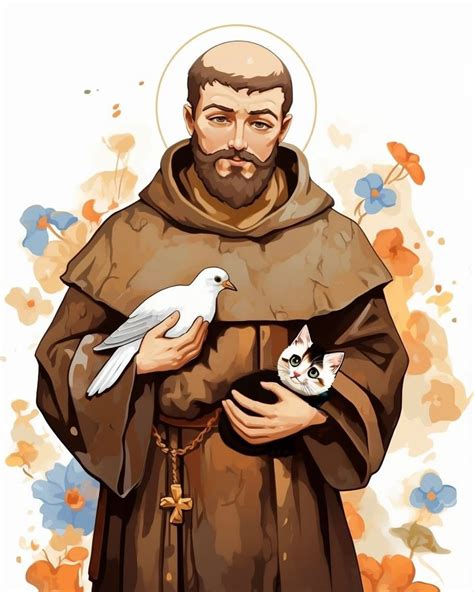 Pin De ꧁ℙ𝕒𝕫 And 𝔹𝕖𝕞 💙💛꧂ Em ꧁εїз ️ʕ•ᴥ•ʔ꧂ São Francisco Arte De Cristã