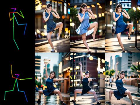 [b 機械学習] 【controlnet】openposeポーズ集のダウンロード