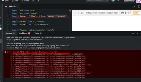 error cannot find module quasar framework from · issue 1602 · quasarframework quasar