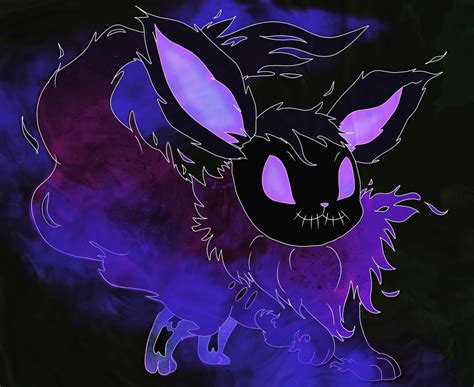 Ghost Eevee By Shastasnow On Deviantart
