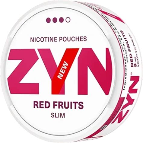 Zyn Red Fruits 9mg The Snusfather