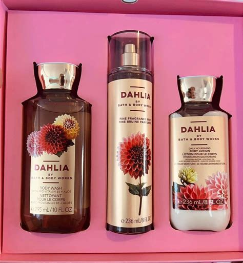 Authentic Bath And Body Works Dahlia T Set Box Beauty And Personal Care