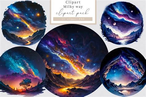 Milky Way Galaxy Clipart