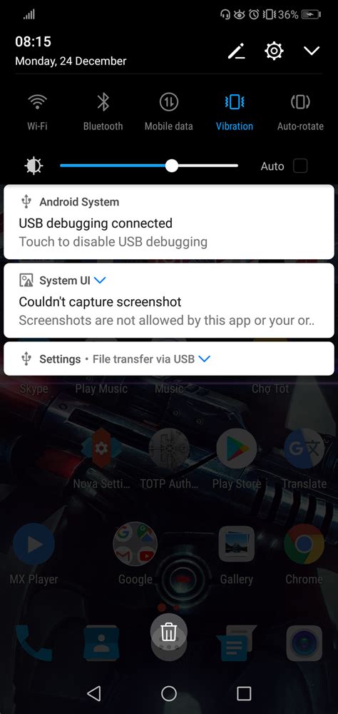 Restricting In App Screenshot