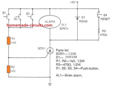 Loop Alarm Circuits Closed Loop Parallel Loop Seriesparallel Loop