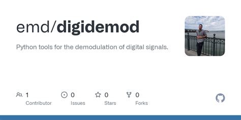 Github Emd Digidemod Python Tools For The Demodulation Of Digital Signals