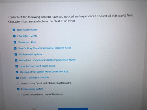 Mona Has A Story Quest In This Version Of The Game From Recent In Game Survey R Genshin Impact