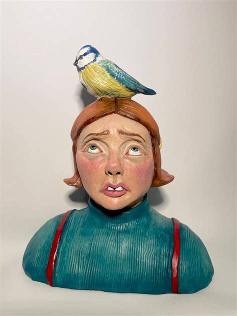 Tit Sculpture By Amelia Johnson Saatchi Art