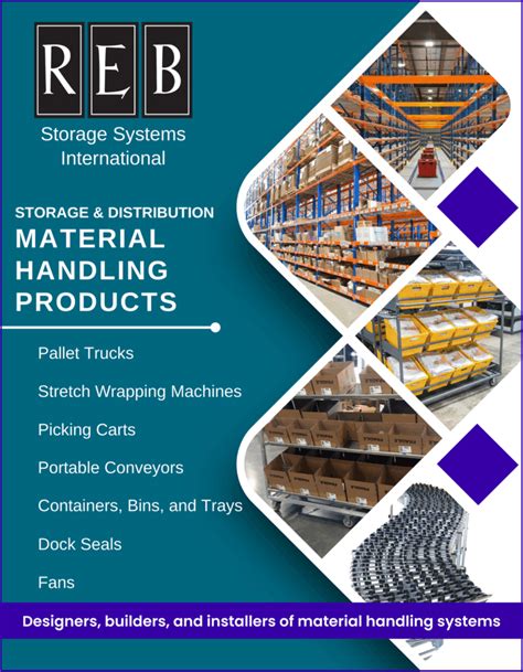 Material Handling Products Brochure Reb Storage Systems