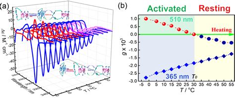 Temperature Regulation Of The Light Driven Cd Spectral Inversion Of Download Scientific Diagram
