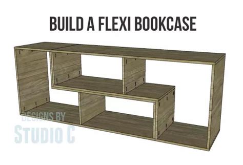 Modular Bookcase Free Woodworking