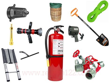 Fire Fighting Tools Equipments And Accessories A Rescuer